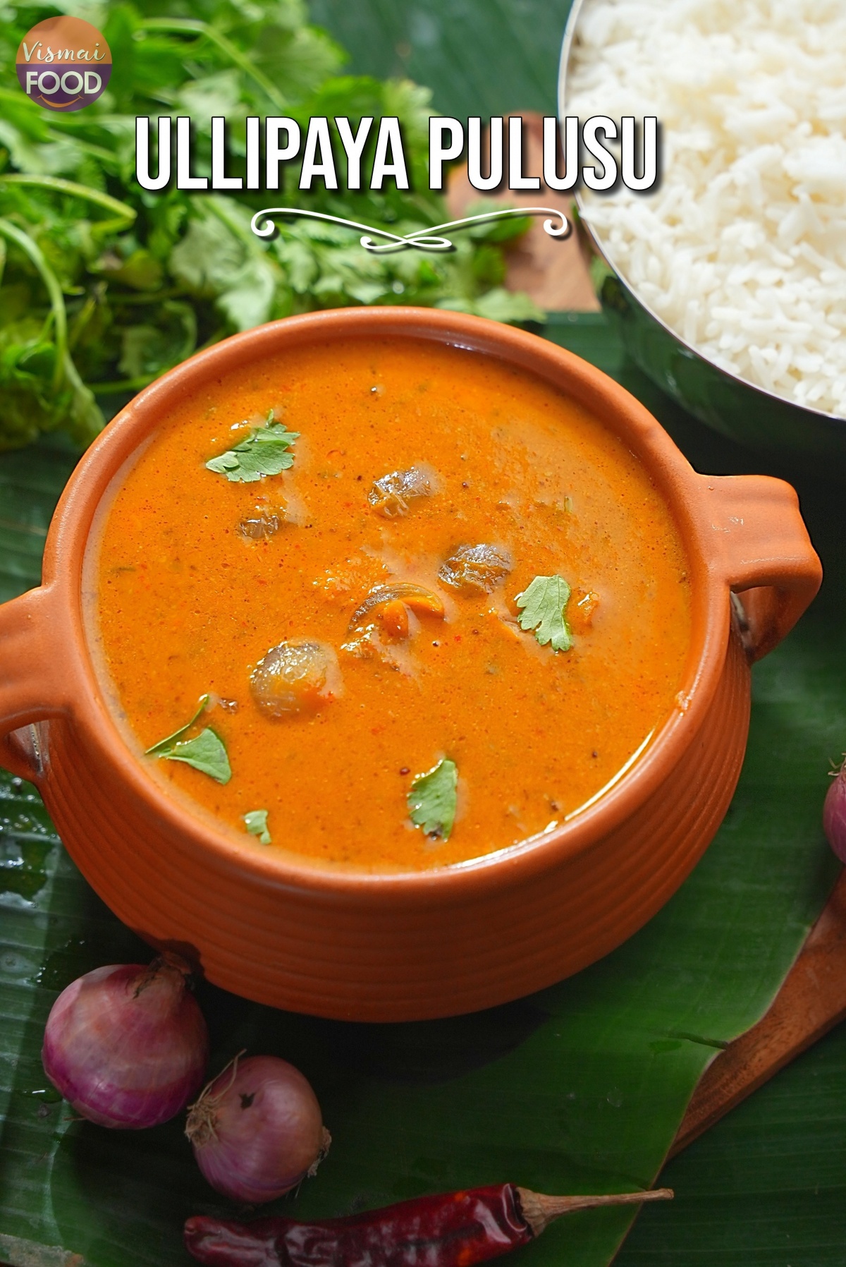 Thick And Tasty Ullipaya Pulusu Recipe | Ullipaya Pulusu | Onion Pulusu ...