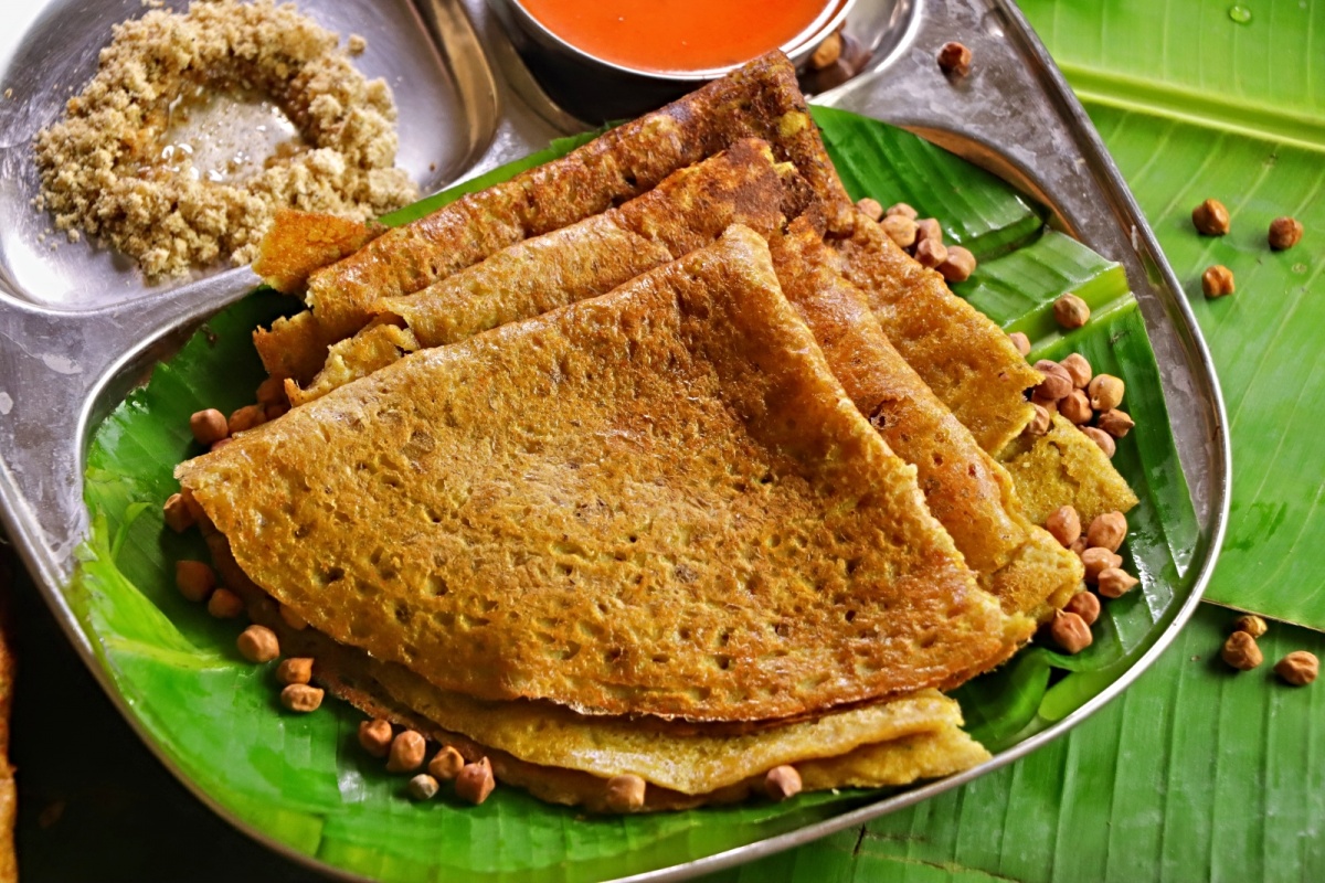 Black Chickpea Dosa | Black Chana Dosa | Healthy Chenna Dosai | Sponge ...