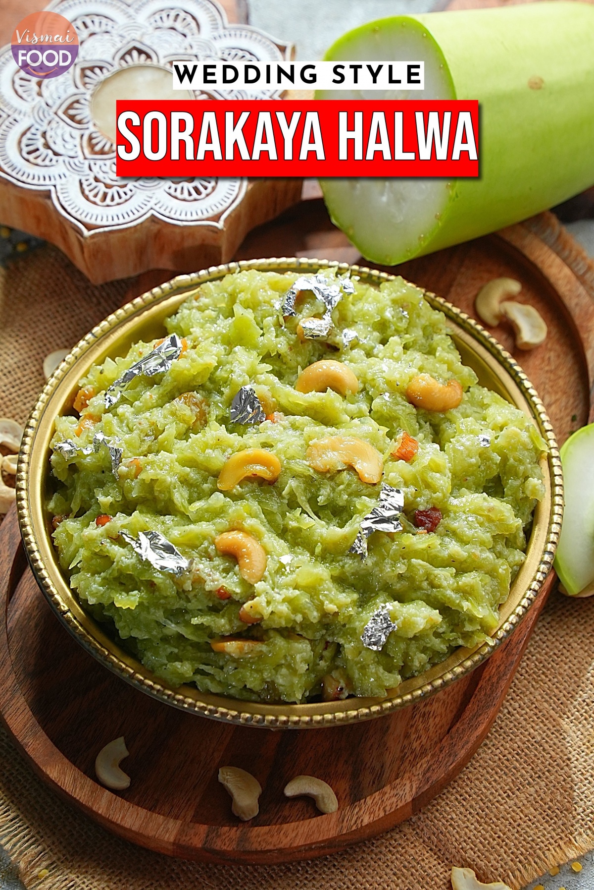 Wedding Style Bottle Gourd Halwa Recipe | Sorakaya Halwa Recipe ...
