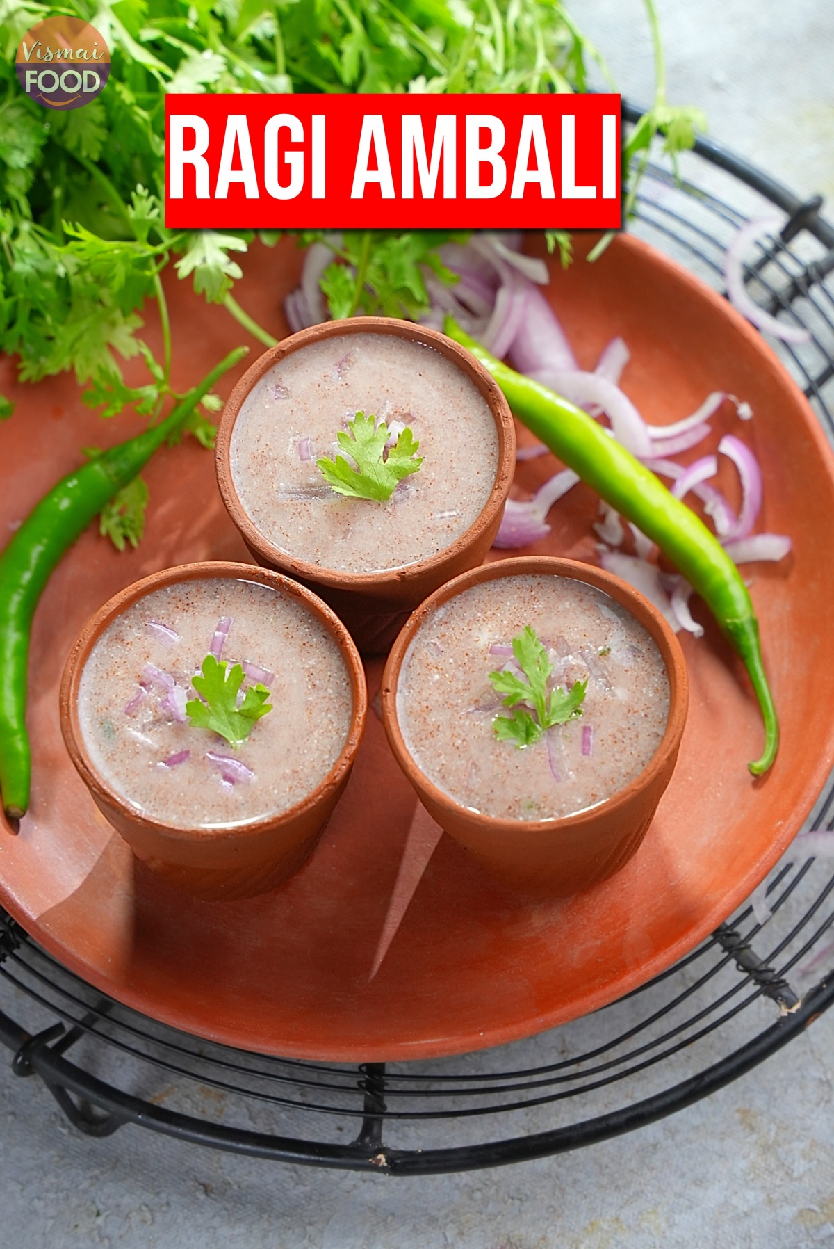 Nutritious Ragi Ambali | Finger Millet Recipe | Ragi Ambali | Vismai Food