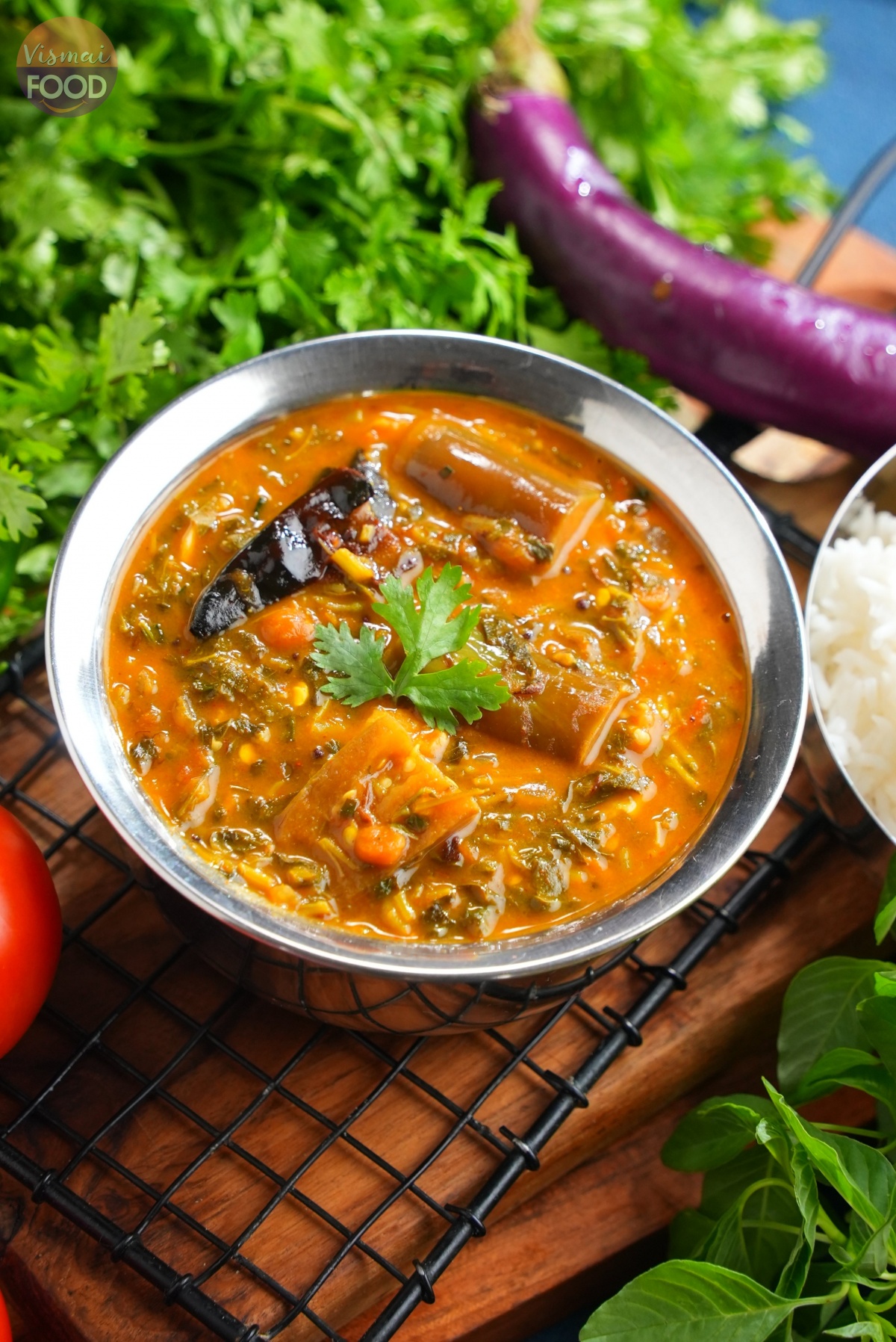 Kalagura Pulusu Recipe | Mixed Greens Curry | Kalagoora Pulusu | Pulusu ...