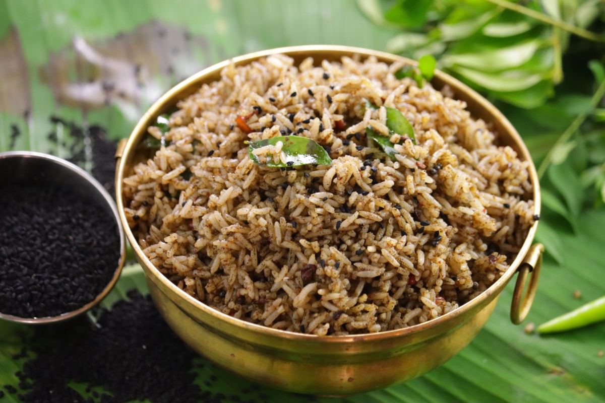 Sesame Rice | Ellu sadam | Temple Style Nuvvula Annam | Vismai Food